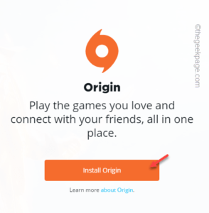 Origin installation requires an internet connection error Fix