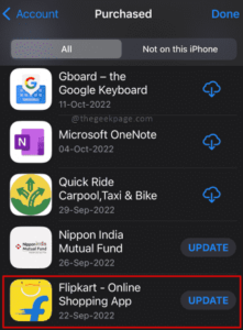 How to hide iPhone Apps Purchase history from App Store