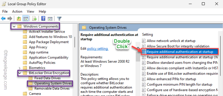 Failed To Open Bitlocker Control Panel Tool Error Code 0x80004005