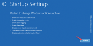Attempted Write to Readonly Memory issue in Windows 10 / 11