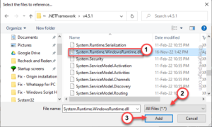 Windows.Storage Namespace not found error on Windows PC [Fixed]