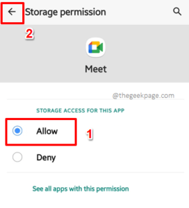Google Meet - Couldn't Connect You to the Video Call Error in Android Fix