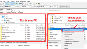 How to Access Android Files Using FTP from your Windows PC Without ...