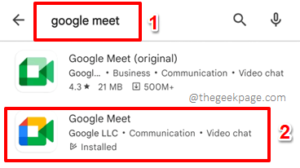 Google Meet - Couldn't Connect You to the Video Call Error in Android Fix