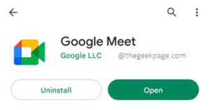 Google Meet - Couldn't Connect You to the Video Call Error in Android Fix
