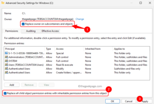 How to Gain Full Access Permissions to C Drive on Windows 11