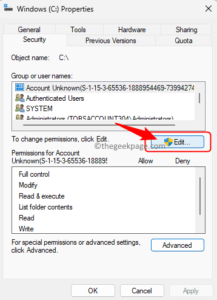 How to Gain Full Access Permissions to C Drive on Windows 11