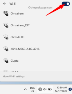 You are not connected to any networks WiFi on Windows 11 [Solved]