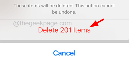 iPhone storage not updating after deleting photos [Solved]