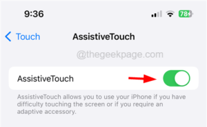 Assistive Touch Not Moving on iPhone [Solved]
