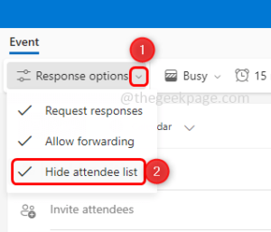How To Create Outlook Meeting By Hiding Attendee List