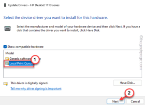 Fix - Printer Driver Is Unavailable error in Windows 11, 10