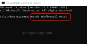 How To Reset Windows Security Or Windows Defender Firewall Settings