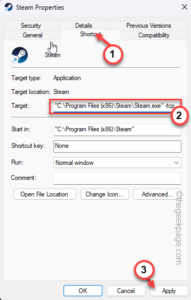Could not connect to the Steam network in Windows 11