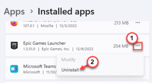 How to Fix Epic Games Connection Error on Windows 11