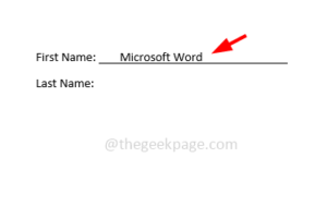 How To Type Over a Line In Microsoft Word
