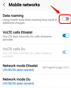 Mobile Network Not Available Problem in Android