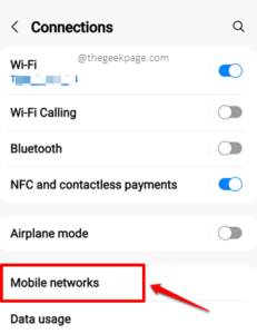 Mobile Network Not Available Problem in Android