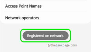 Mobile Network Not Available Problem in Android