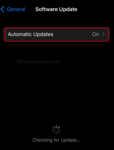 How to Turn off auto update in iPhone