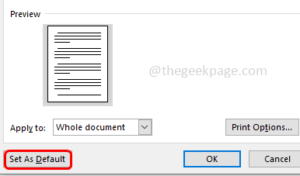 How To Change The Paper Size To A4 And Set It As Default In Microsoft Word