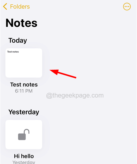 How to Lock your Notes on iPhone