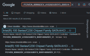 How to download driver for Unknown Device in Device Manager