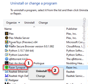 Razer Synapse won't open or fails to start in Windows 11, 10