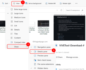 How to Enable New Details Pane in File Explorer With Dark Mode in ...
