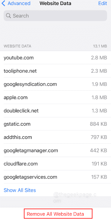 How to fix Safari not Able to Open the webpage