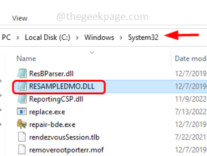 Resampledmo.dll is Missing / Not Found Error On Windows 10/11 Fix