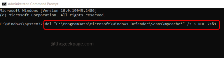 Fix: Missing Windows Defender Protection History