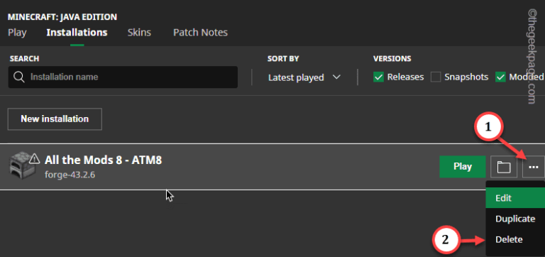 Refused No further information error in Minecraft Java edition Fix