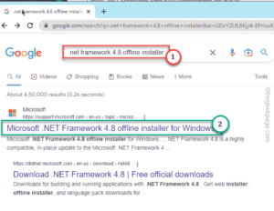Microsoft .NET Framework Installation problem download failed with error code 0x800F0906