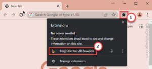How to Fix Bing Chat not working in Windows 11/10
