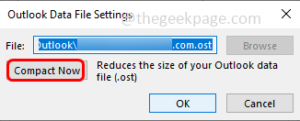 Outlook Data File Has Reached The Maximum Size [Solution]