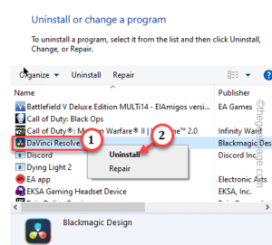 DaVinci Resolve Error Code -59 : How to Fix