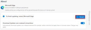 Microsoft Edge is not updating in Windows 11/10 Fix