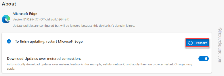Microsoft Edge is not updating in Windows 11/10 Fix