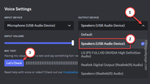 How to fix Discord keeps changing Input device issue