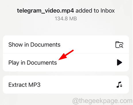 How to Watch Downloaded Video from Telegram on iPhone