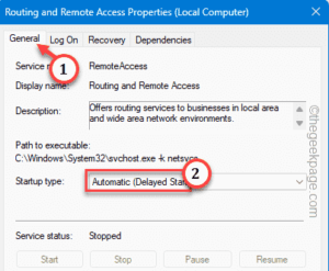 Routing and Remote Access Service (RRAS) not starting Fix