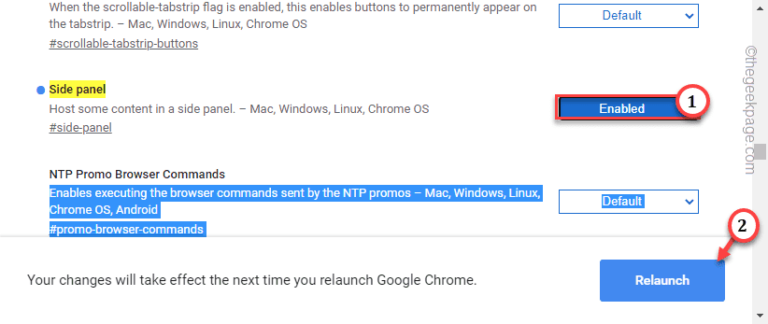 How to hide Side Panel Button in Google Chrome