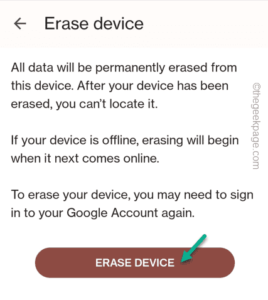 How to erase data from lost android phone remotely