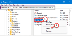 How to reset Microsoft Outlook to Default settings