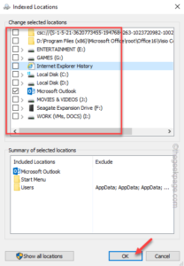 Outlook constantly indexing Search results may be incomplete error Fix