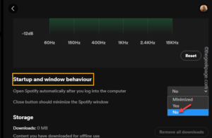 How to stop Spotify from opening at startup in Windows 11/10