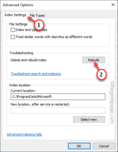 Outlook constantly indexing Search results may be incomplete error Fix