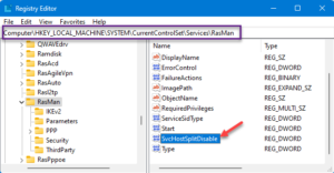 Routing and Remote Access Service (RRAS) not starting Fix