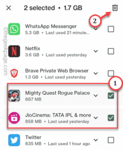 Google Play Store insufficient storage space issue in Android Fix